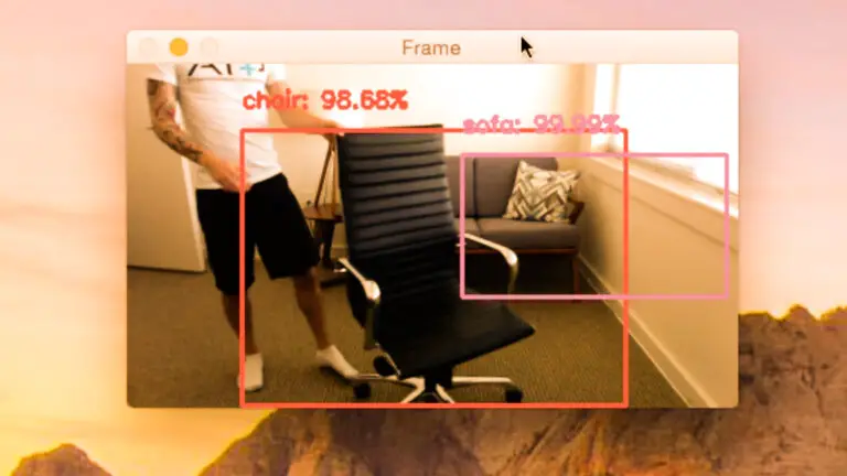 Real-time object detection with machinelearning and OpenCV