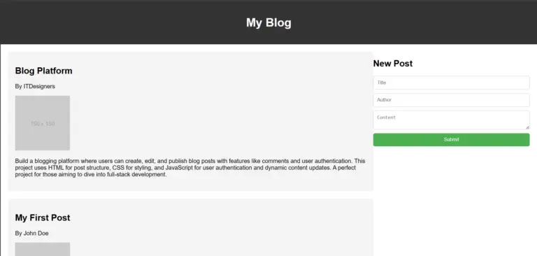 Best 21 HTML CSS JavaScript projects with source code